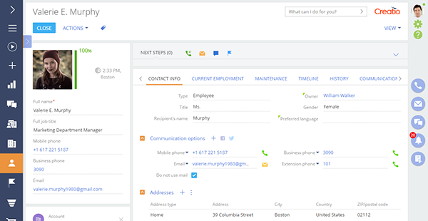 CRM Creatio Reviews: Pricing & Software Features 2022 - Financesonline.com