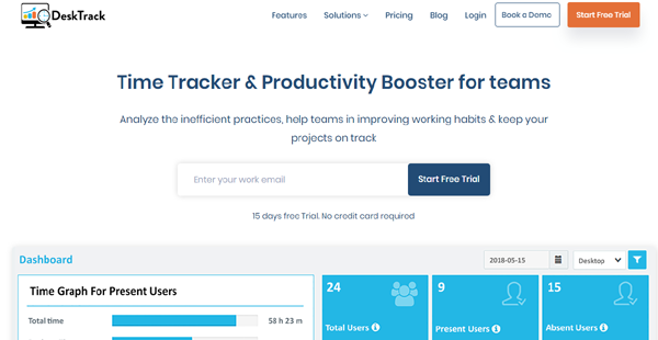 DeskTrack Reviews: Pricing & Software Features 2024 - Financesonline.com