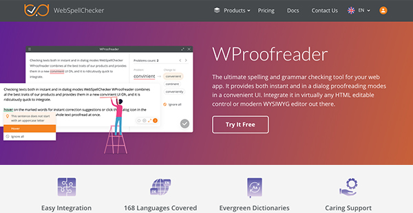 WebSpellChecker Reviews: Pricing & Software Features 2024 ...
