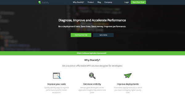 Stackify Reviews: Pricing & Software Features 2024 - Financesonline.com