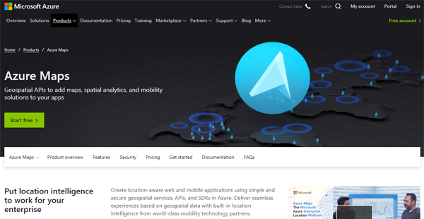 Azure Maps Reviews: Pricing & Software Features 2024 - Financesonline.com