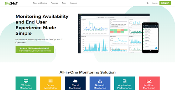 Site24x7 Reviews: Pricing & Software Features 2024 - Financesonline.com