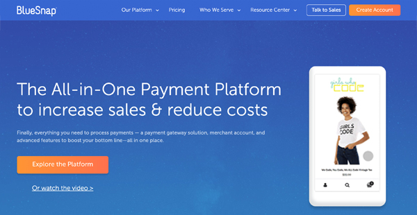 BlueSnap Reviews: Pricing & Software Features 2024 - Financesonline.com