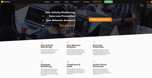 Teramind Reviews: Pricing & Software Features 2024 - Financesonline.com