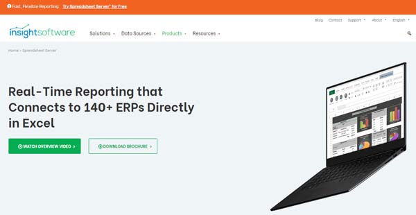 Spreadsheet Server Review: Pricing and Features 2021