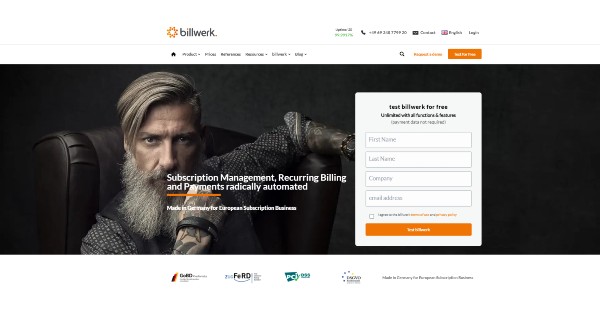 billwerk Reviews: Pricing & Software Features 2024 - Financesonline.com
