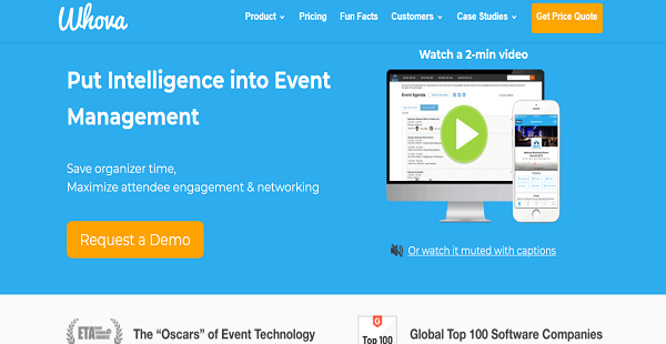 Whova Reviews: Pricing & Software Features 2024 - Financesonline.com