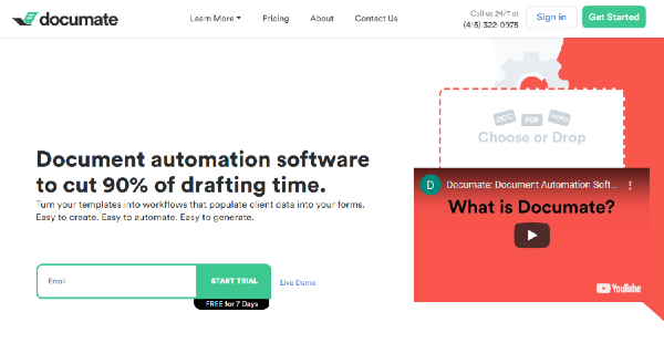 Documate Reviews: Pricing & Software Features 2024 - Financesonline.com