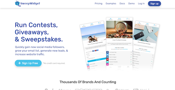 SweepWidget Reviews: Pricing & Software Features 2024 - Financesonline.com