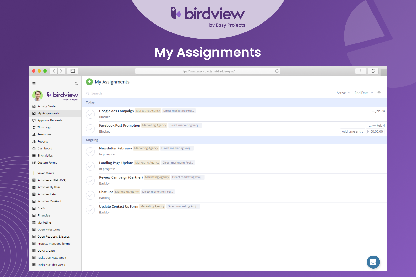 Birdview PSA Reviews: Pricing & Software Features 2022 - Financesonline.com