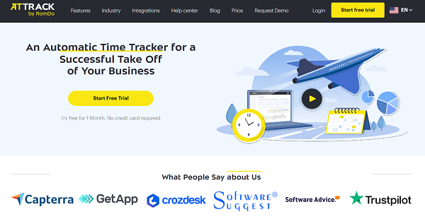 AtTrack Reviews: Pricing & Software Features 2024 - Financesonline.com
