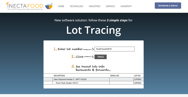 iNECTA Food Reviews: Pricing & Software Features 2024 - Financesonline.com