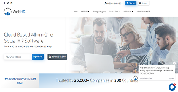 WebHR Reviews: Pricing & Software Features 2024 - Financesonline.com