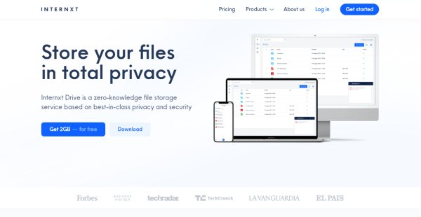 Internxt Reviews: Pricing & Software Features 2024 - Financesonline.com