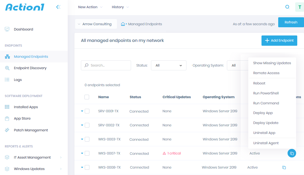 Action1 RMM Reviews: Pricing & Software Features 2022 - Financesonline.com