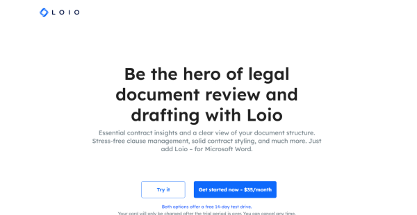 Loio Reviews: Pricing & Software Features 2024 - Financesonline.com