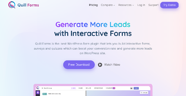 Quill Forms Reviews: Pricing & Software Features 2024 - Financesonline.com