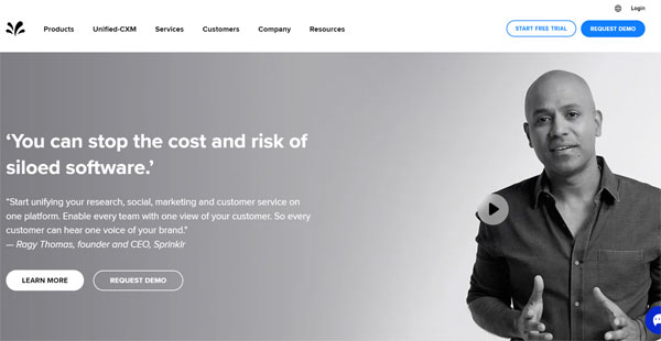 Sprinklr Reviews: Pricing & Software Features 2024 - Financesonline.com