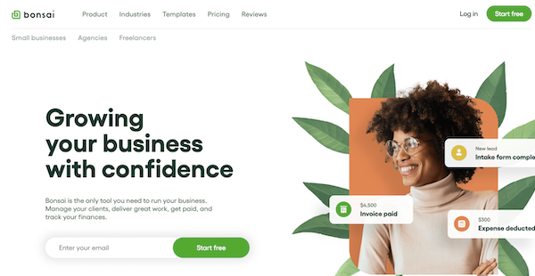 Bonsai Reviews: Pricing & Software Features 2024 - Financesonline.com