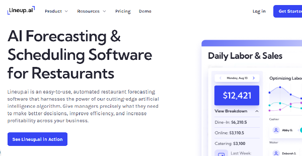 Lineup.ai Reviews: Pricing & Software Features 2024 - Financesonline.com