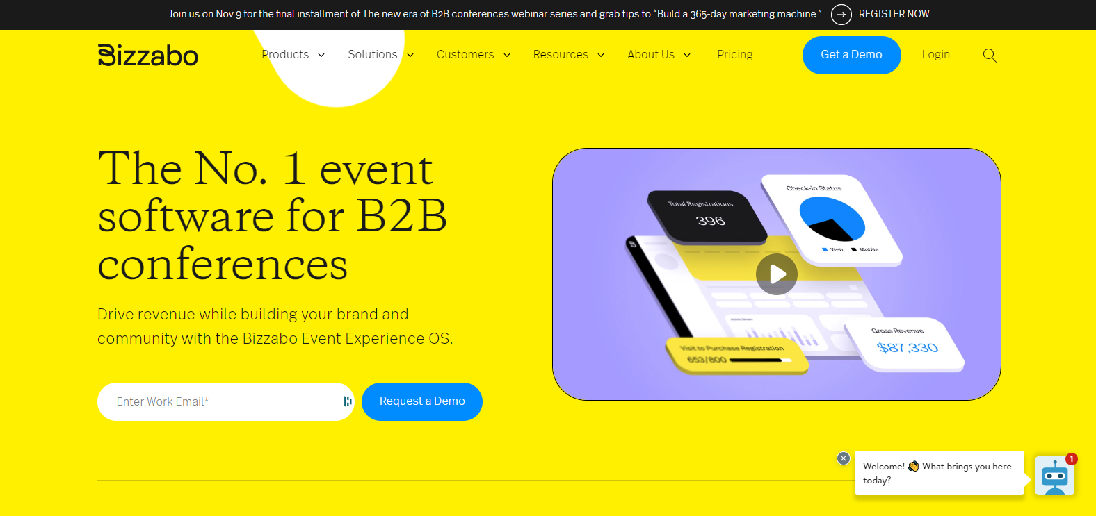 Bizzabo Reviews: Pricing & Software Features 2024 - Financesonline.com