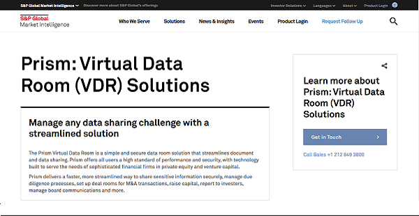 Prism Virtual Data Room Reviews: Pricing & Software Features 2024 ...
