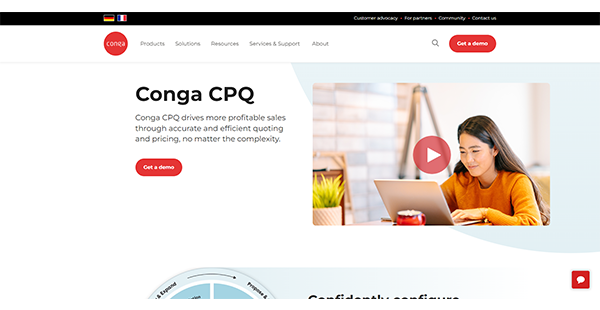 Conga CPQ Reviews: Pricing & Software Features 2024 - Financesonline.com