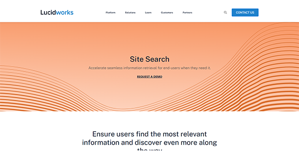 LucidWorks Site Search Reviews: Pricing & Software Features 2024 ...