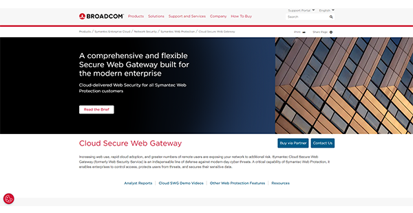 Symantec Cloud Secure Web Gateway Reviews: Pricing & Software Features 2024 - Financesonline.com