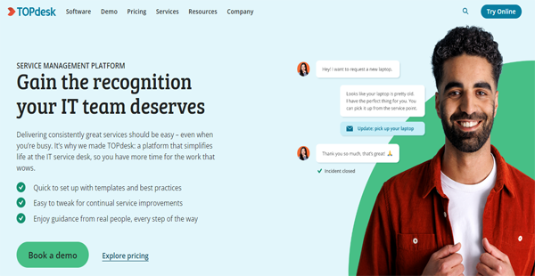 TOPdesk Reviews: Pricing & Software Features 2024 - Financesonline.com