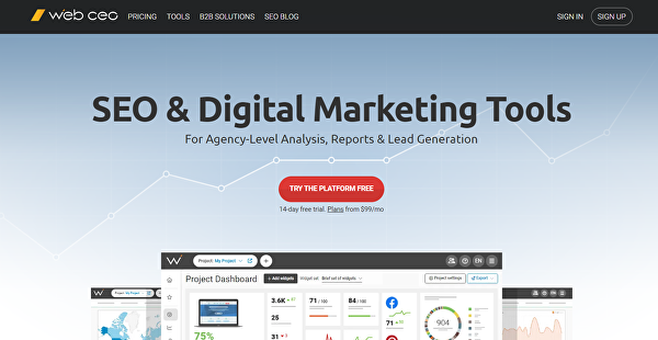 Web CEO Reviews: Pricing & Software Features 2024 - Financesonline.com