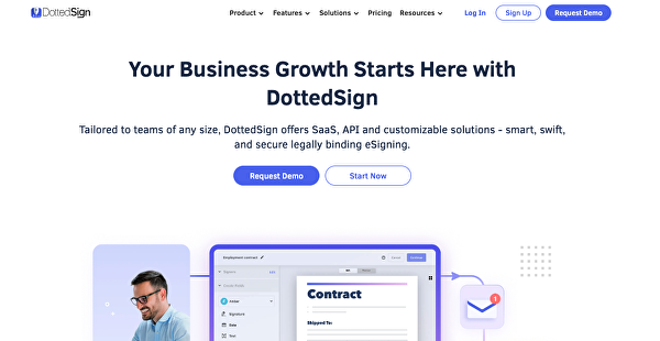 DottedSign Reviews: Pricing & Software Features 2024 - Financesonline.com