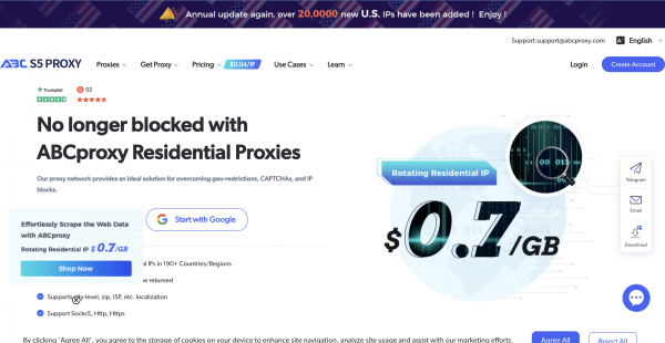 ABCproxy Reviews: Pricing & Software Features 2024 - Financesonline.com