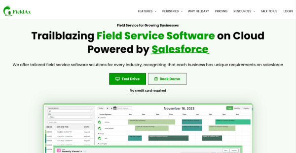 FieldAx Reviews: Pricing & Software Features 2024 - Financesonline.com