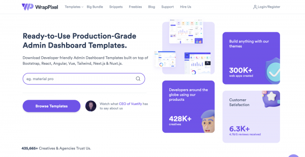 WrapPixel Reviews: Pricing & Software Features 2024 - Financesonline.com
