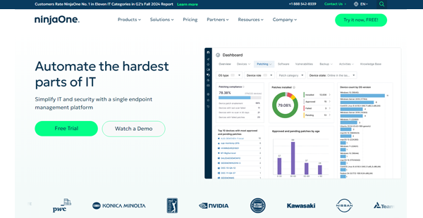 NinjaOne (Formerly NinjaRMM) Reviews: Pricing & Software Features 2024 ...