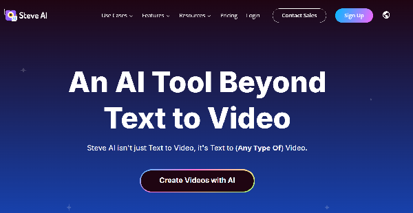 Steve AI Reviews: Pricing & Software Features 2024 - Financesonline.com