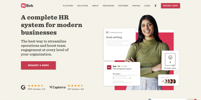 Hibob Reviews: Pricing & Software Features 2024 - Financesonline.com